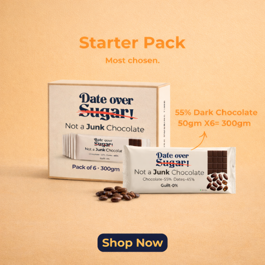 Starter Pack-Not a Junk Chocolate – Date Over Sugar